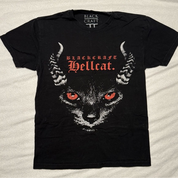 Blackcraft Cult | Shirts | Blackcraft Hellcat Black Tshirt | Poshmark